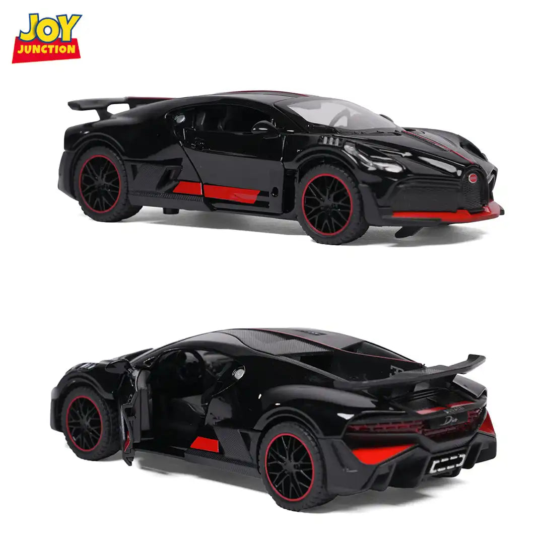 Bugati Divo Metal Diecast Car 1:32 Scale – Toy Car with Lights & Sound